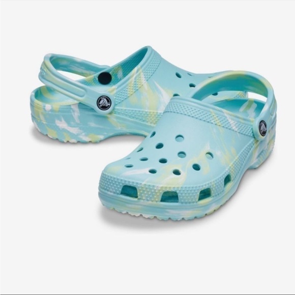 CROCS | Shoes | Crocs Classic Marble Tie Dye Clog | Poshmark